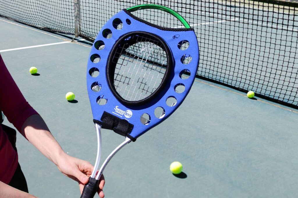 Sweet Spot Drills: How to Hit the Center of a Racket | Tennis on Flame